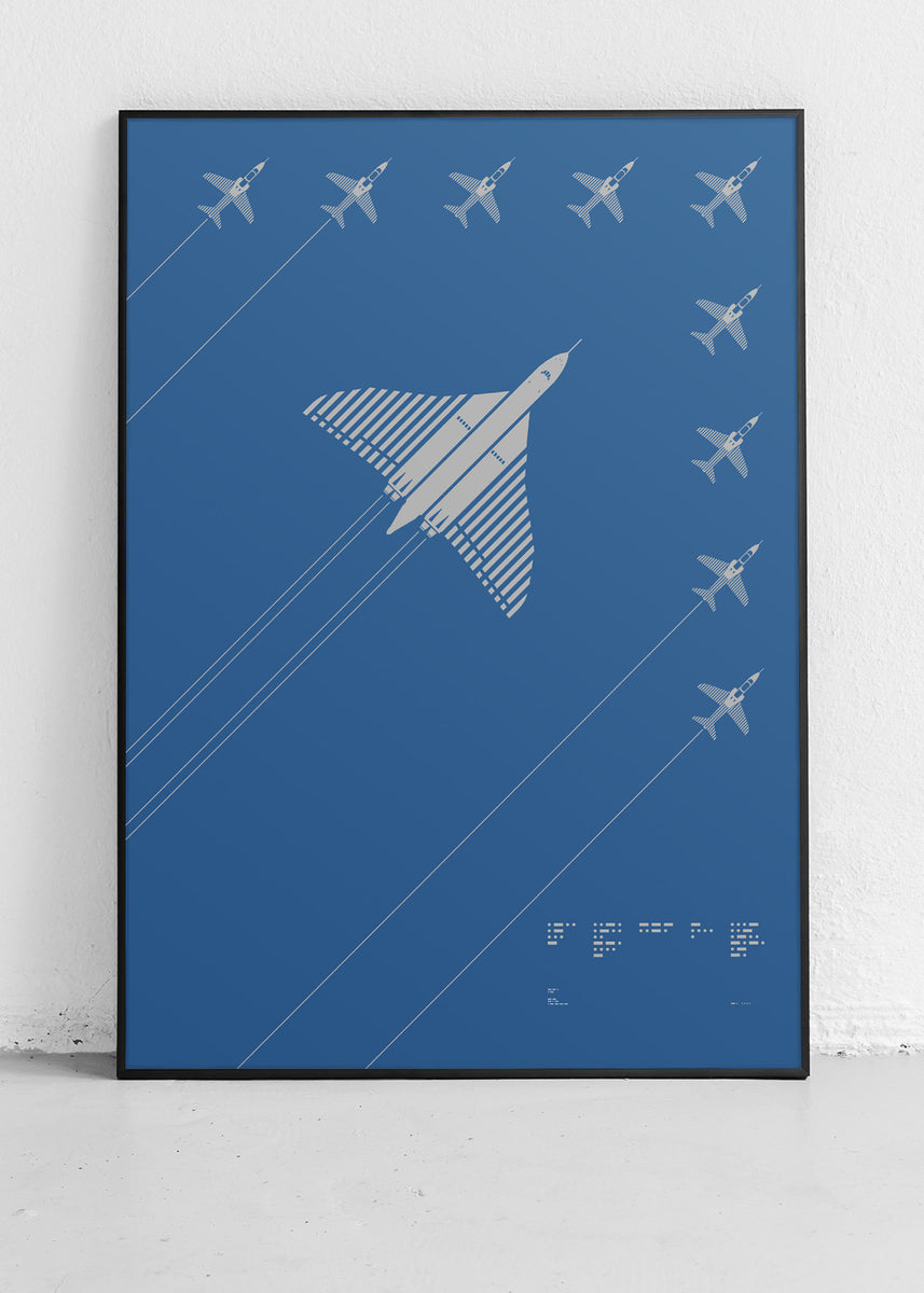 The Last Flight of the Vulcan Screenprint – Mk1 Edition Print of Iconic ...